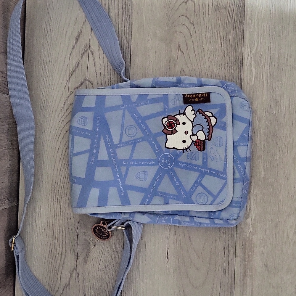 Sanrio Hello Kitty Vintage Angel Blue Map French Choc… - Gem